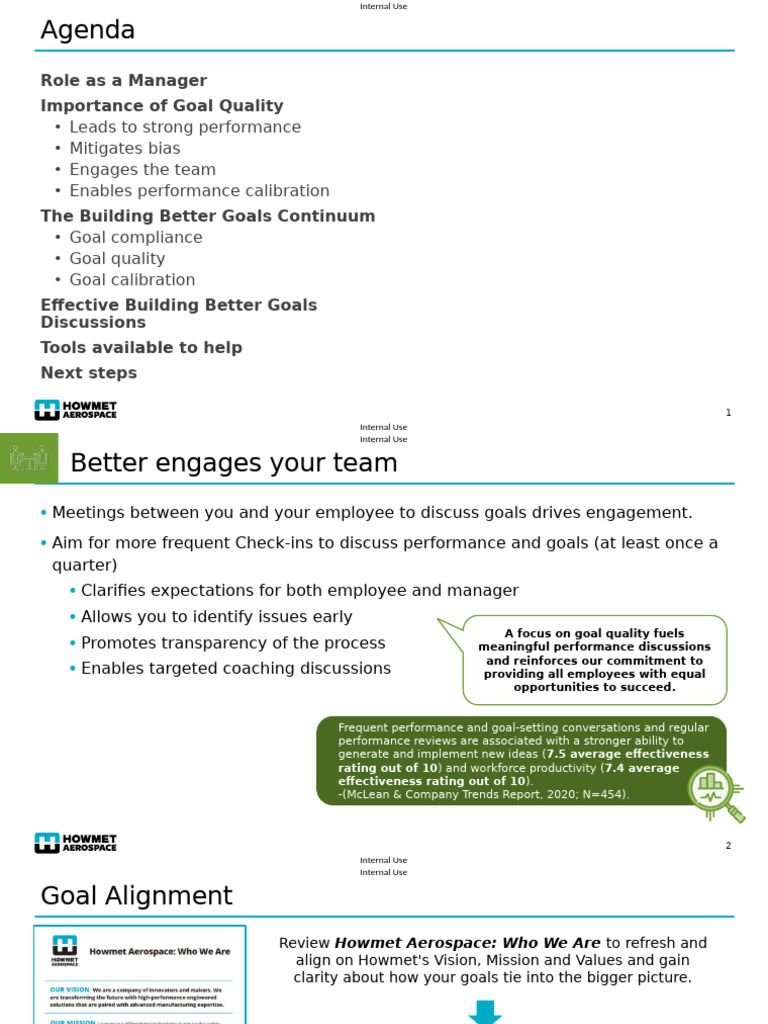 Enhancing Goal Quality for Managers | PDF | Goal | Goal Setting