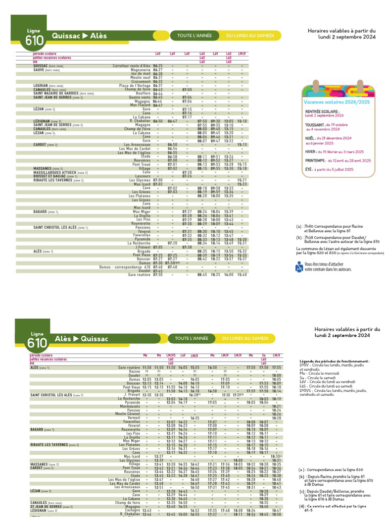 Ligne 610 | PDF