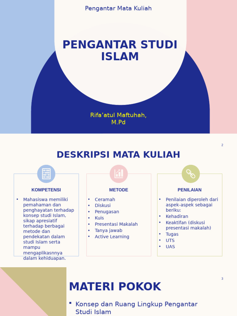 7f433 Pengantar Studi Islam | PDF