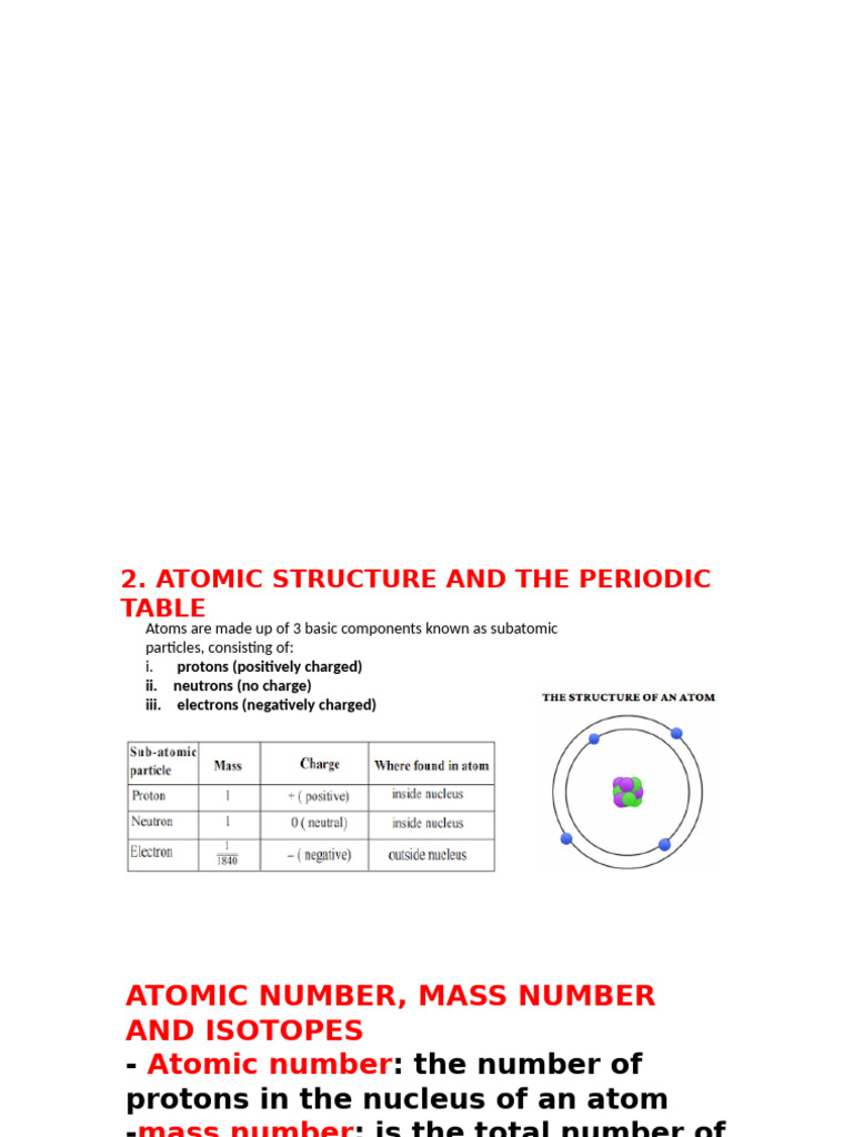 Structure and Bonding Notes PDF | PDF