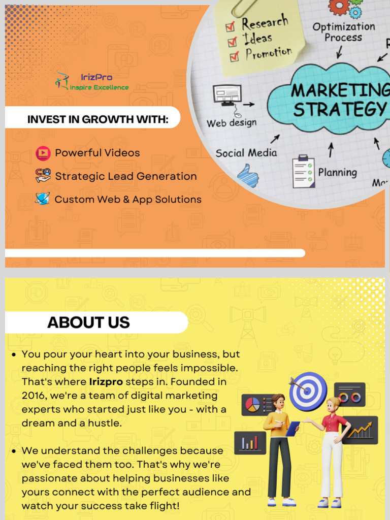 Irizpro Marketing Brochure | PDF