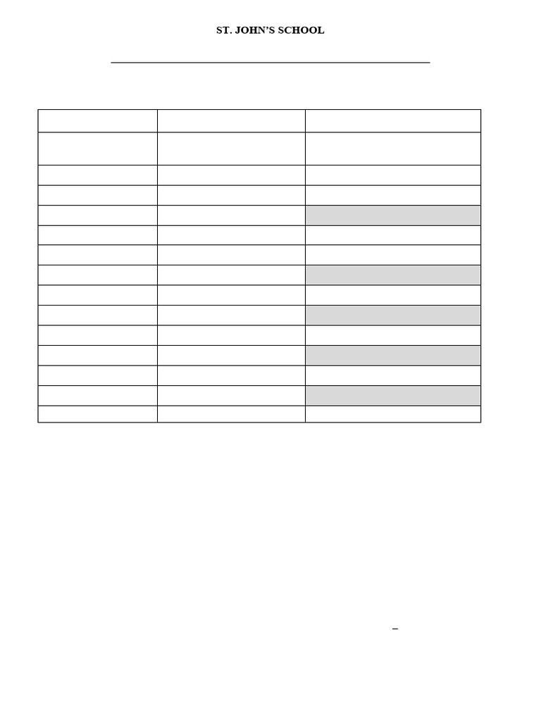 Class VII DAtesheet HY | PDF