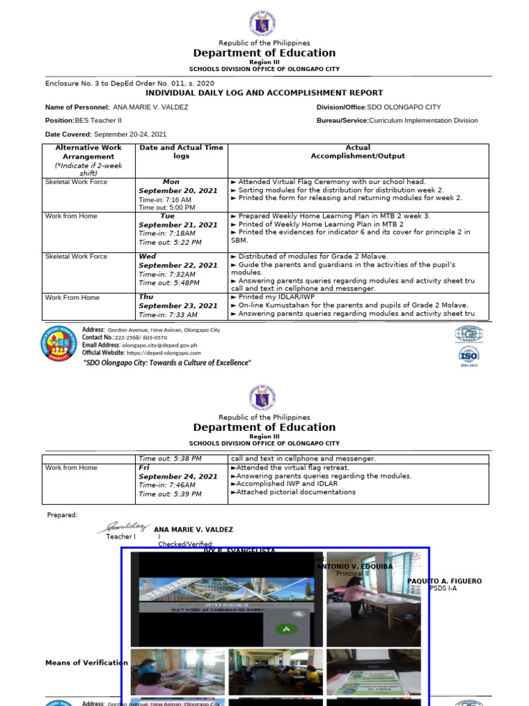 IDLAR VALDEZ-sept.20-24 | PDF