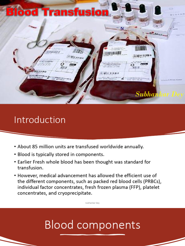 Blood Transfusion | PDF