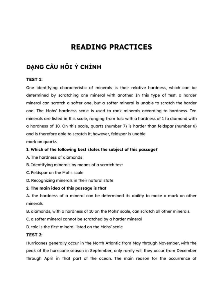 READING PRACTICES | PDF