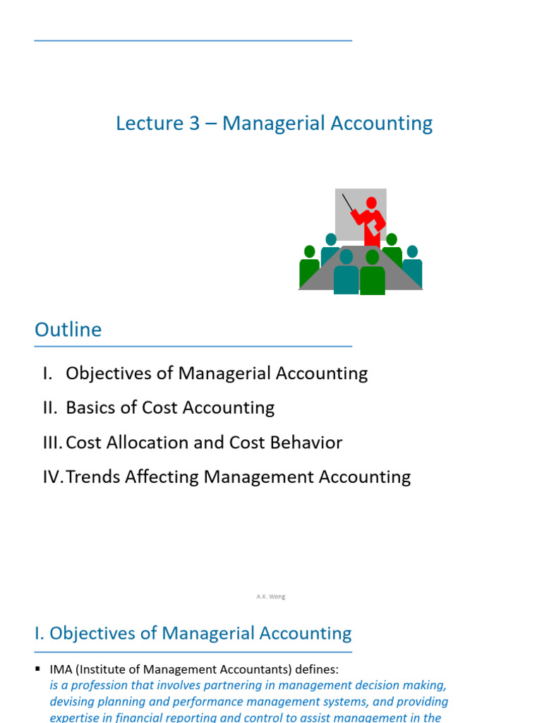 Lecture-3+Managerial+Accounting | PDF