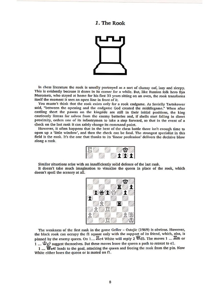 1000chess Puzzles Rook | PDF