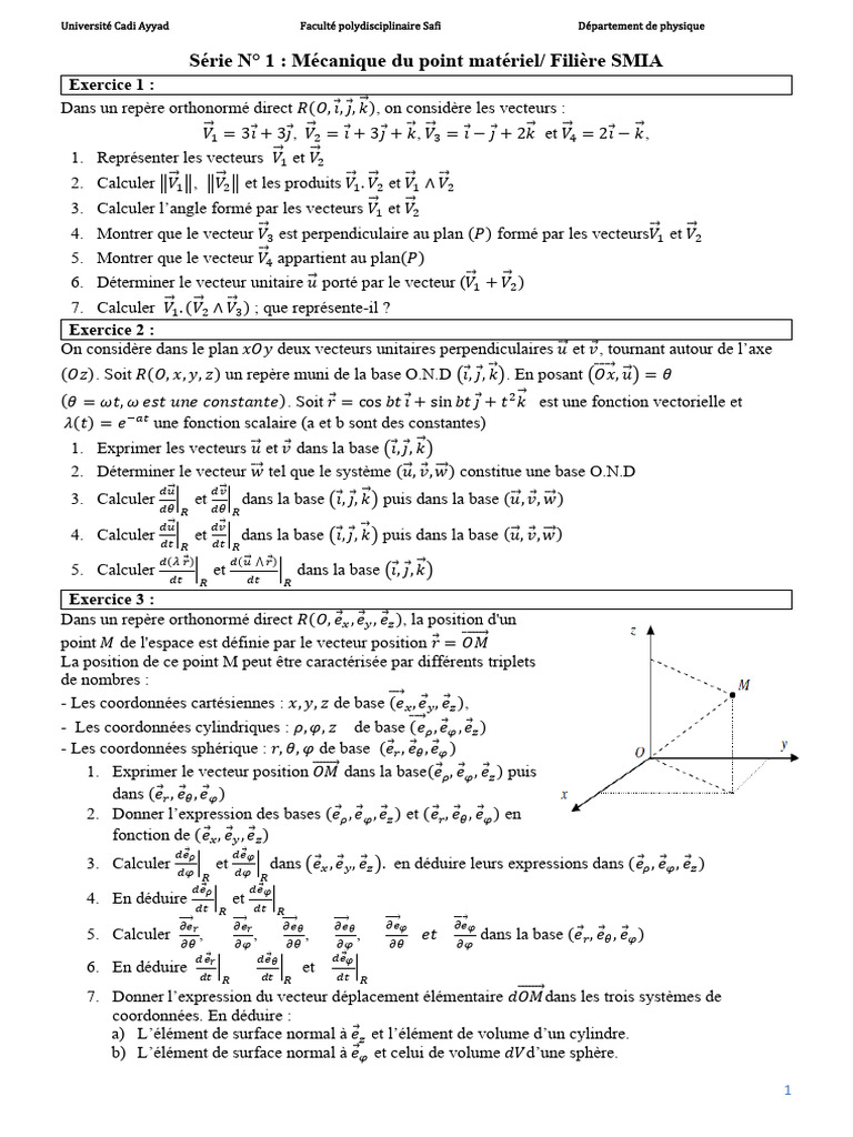 td1 Avec Correction | PDF