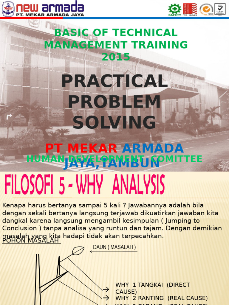 Pratical Problem Solving. REV260215 | PDF