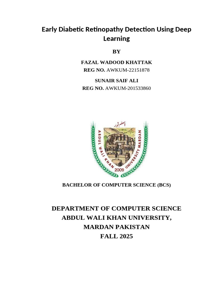 Diabetic Retinopathy Detection | PDF
