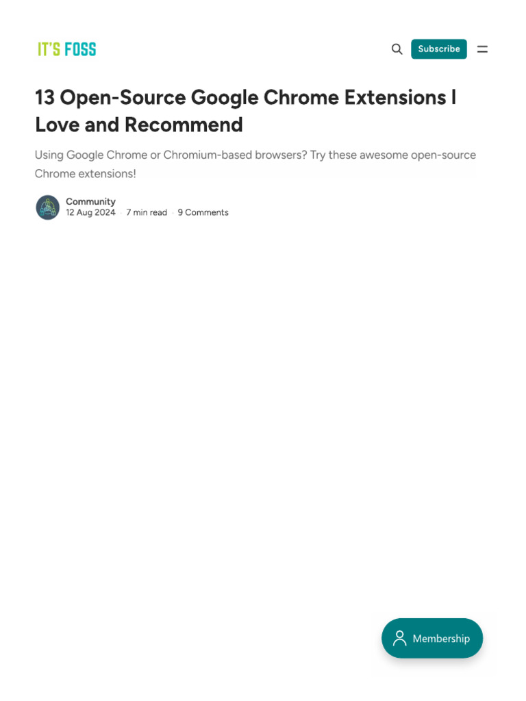 Chrome Extensions | PDF