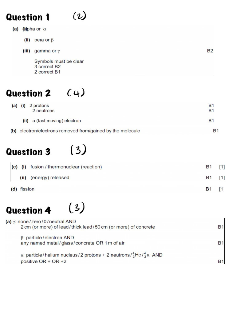 Phy 4.1 Quest Scroll - Radioactive Nature | PDF