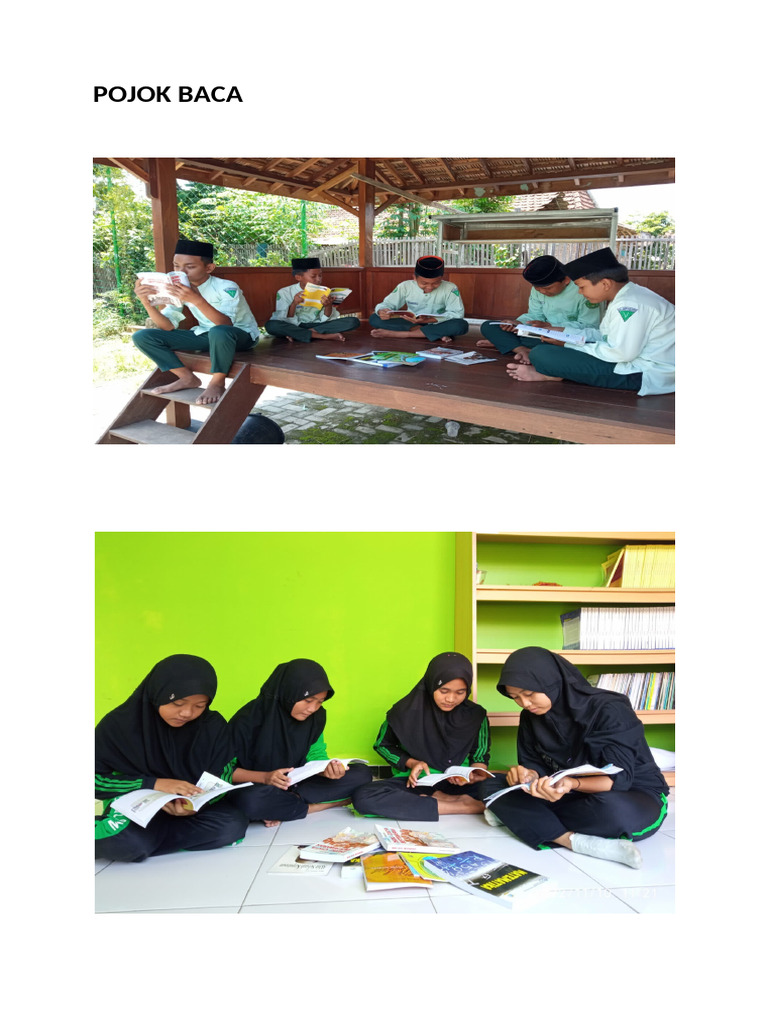 Dokumen Foto Literasi Budaya Baca | PDF