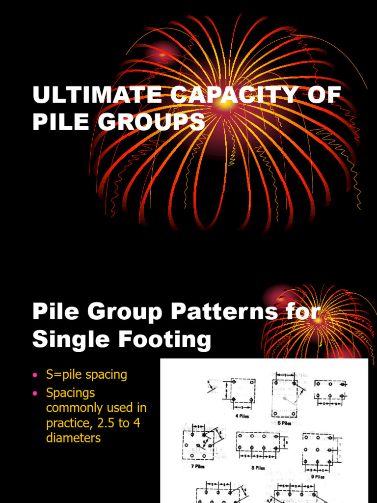 Pile Groups-1 | PDF