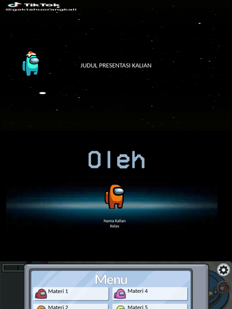 Template PPT Among Us | PDF