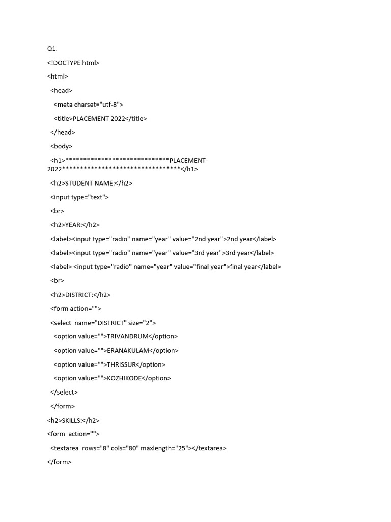 WT Assignment1 | PDF