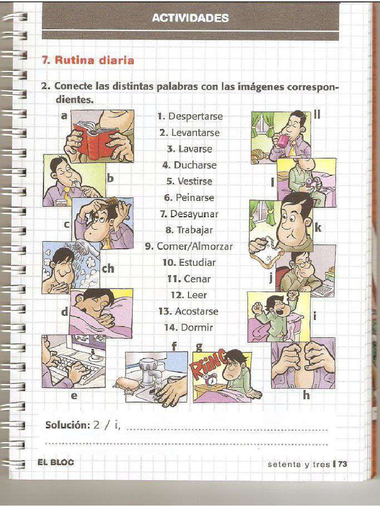 Rutinas Diarias. 1 | PDF