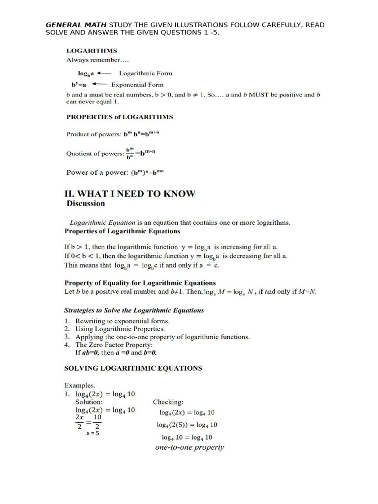 Grade 11 Q1 Simplfied Worksheet | PDF