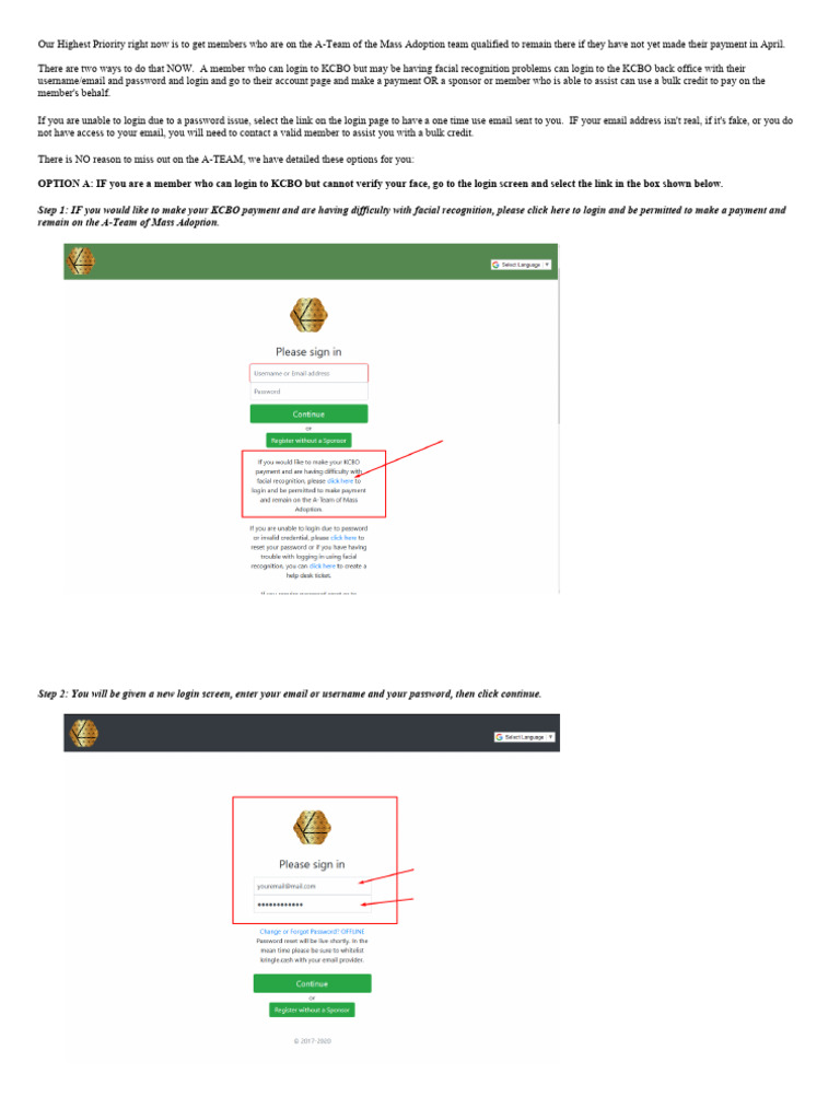 A Team Payment | PDF