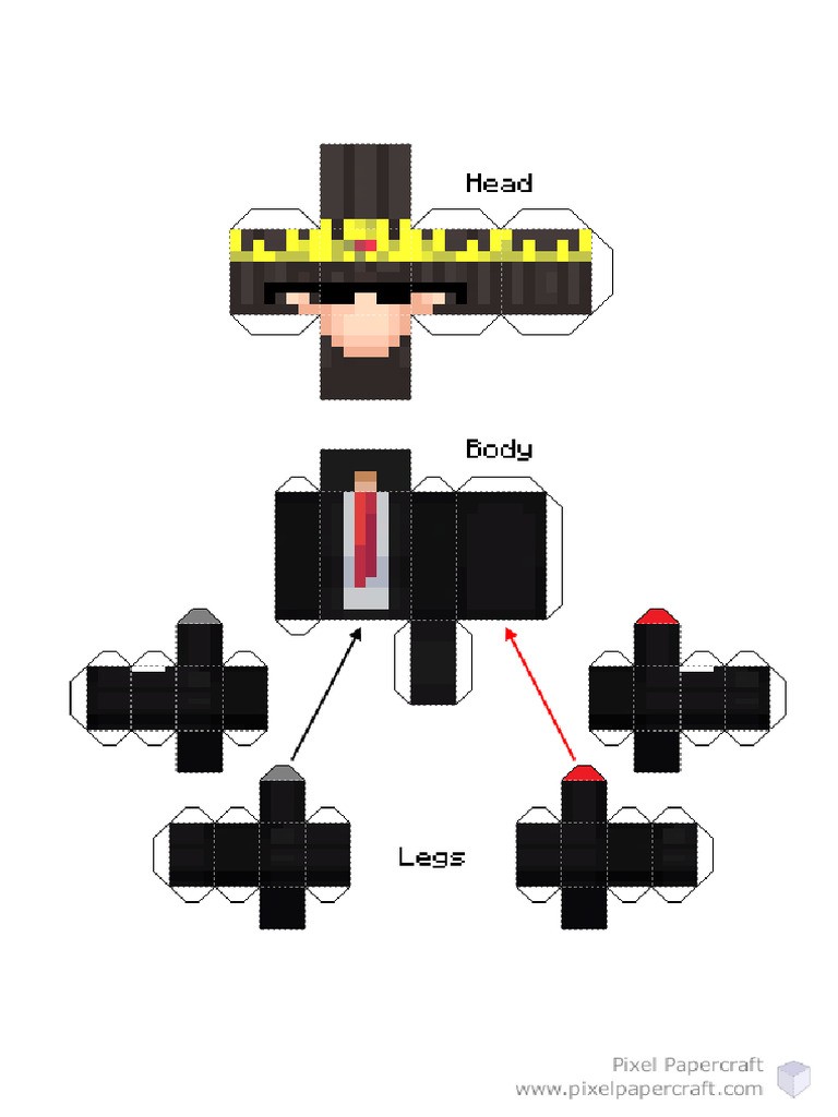 Minecraft Creeper Character | PDF