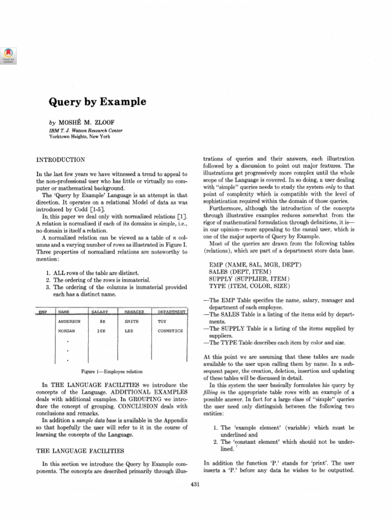 query | PDF