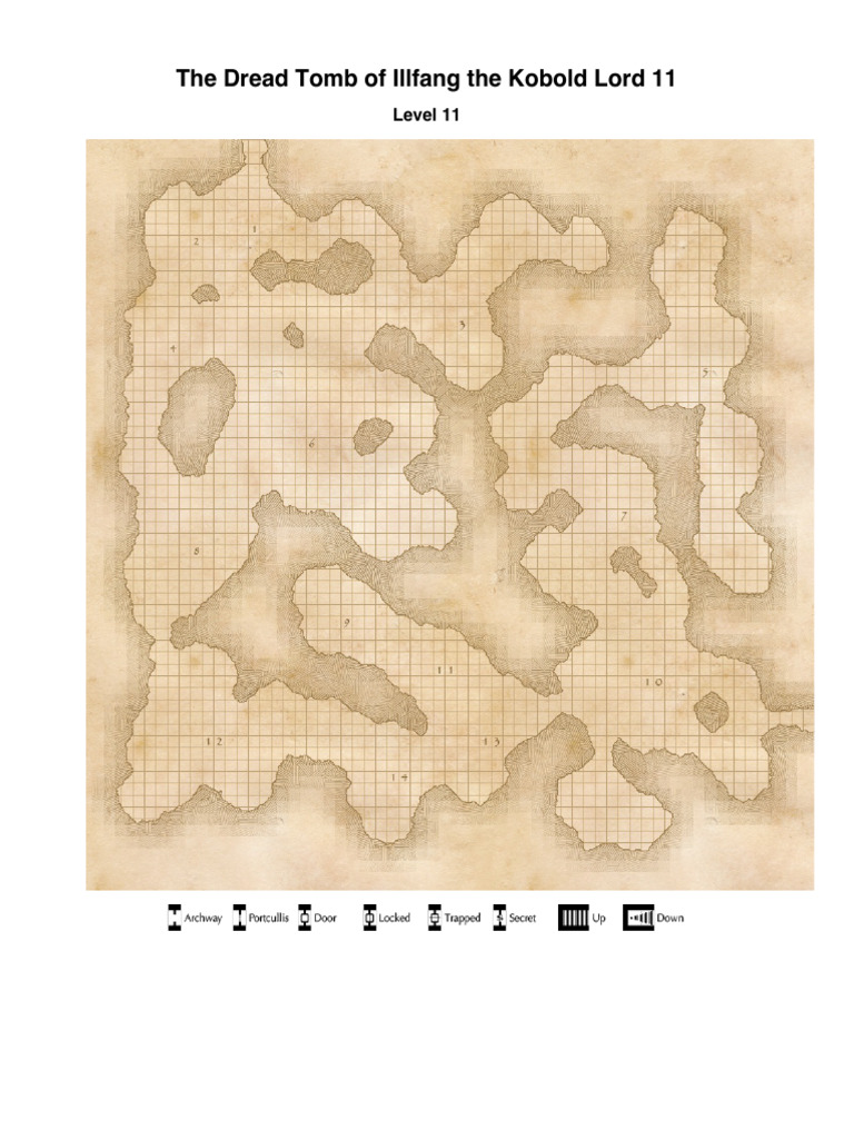 The Dread Tomb of Illfang The Kobold Lord 11 | PDF