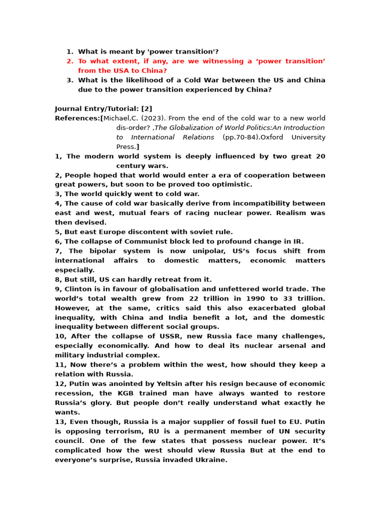 Journal Entry 2 | PDF