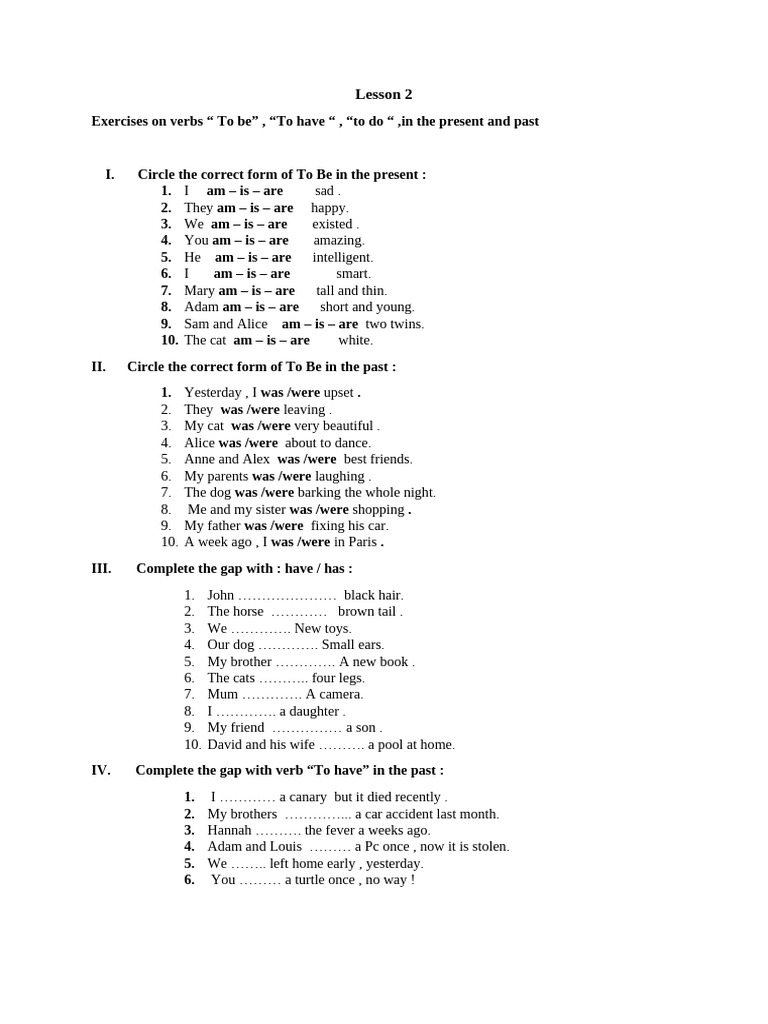 Lesson 2 A1 | PDF | Pronoun | English Language