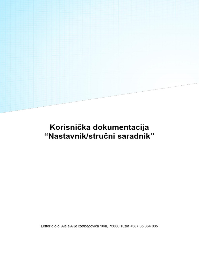 Korisnicko Uputstvo Kandidat Kompletno | PDF
