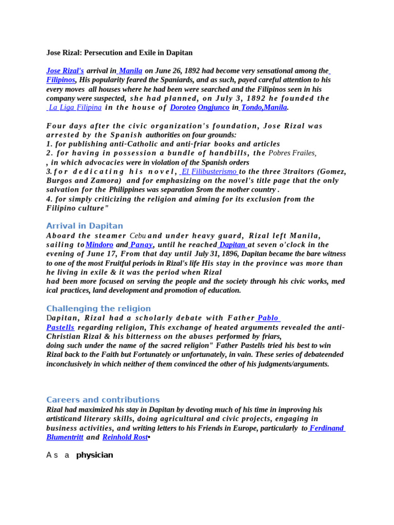 Jose Rizal | PDF