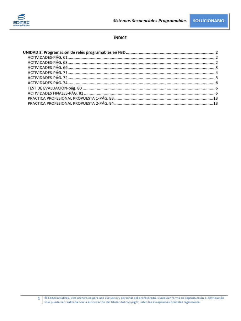 SSP Solucionario U03 | PDF