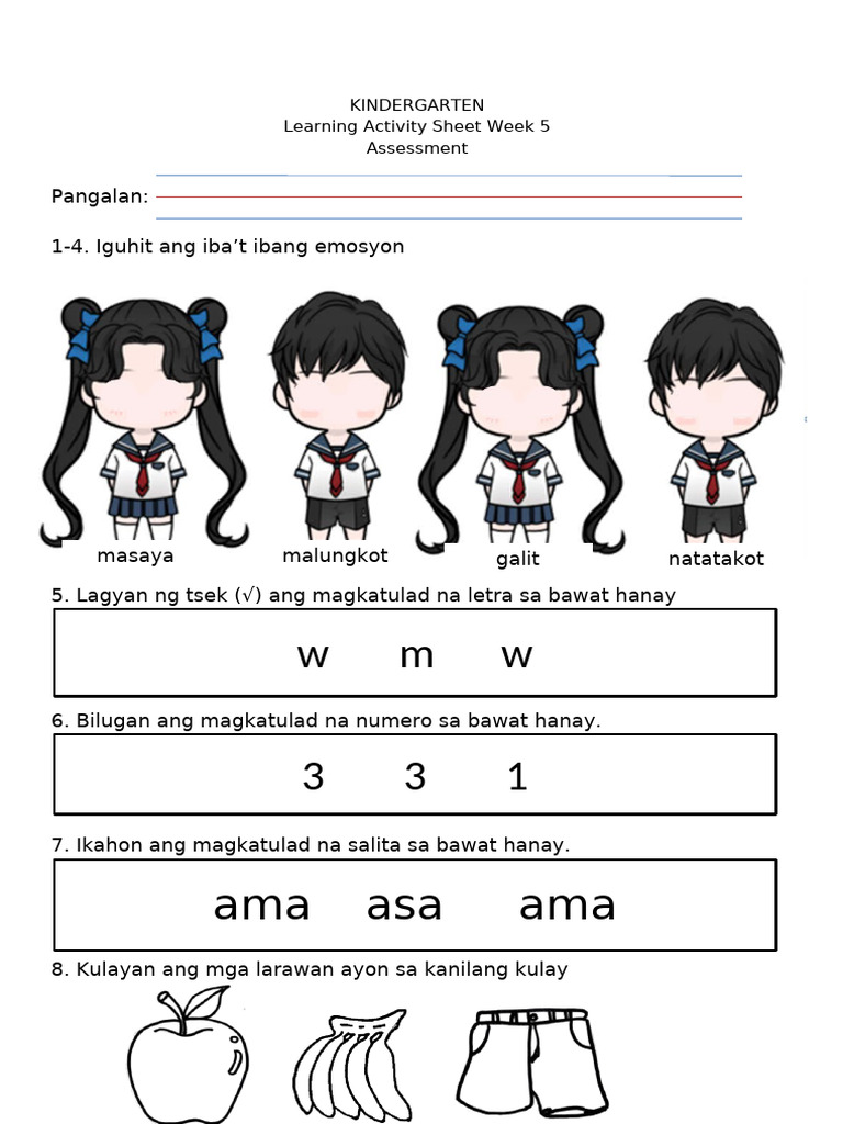 LAS (Assessment) Week5 | PDF