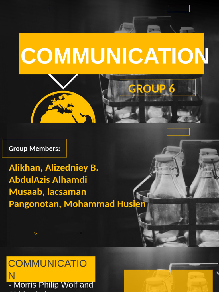 Group 6 Communication | PDF