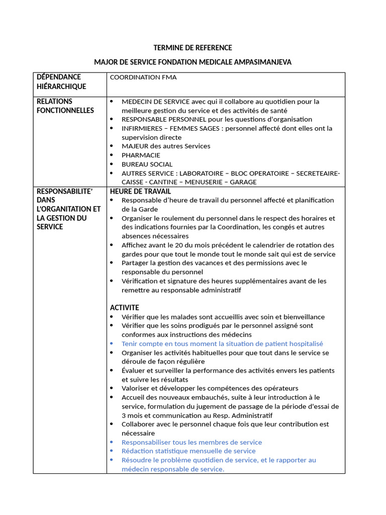 Tdr Major Fma_2023 | PDF