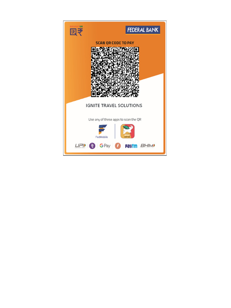 Bharatqr - Ignite Travel Solutions | PDF