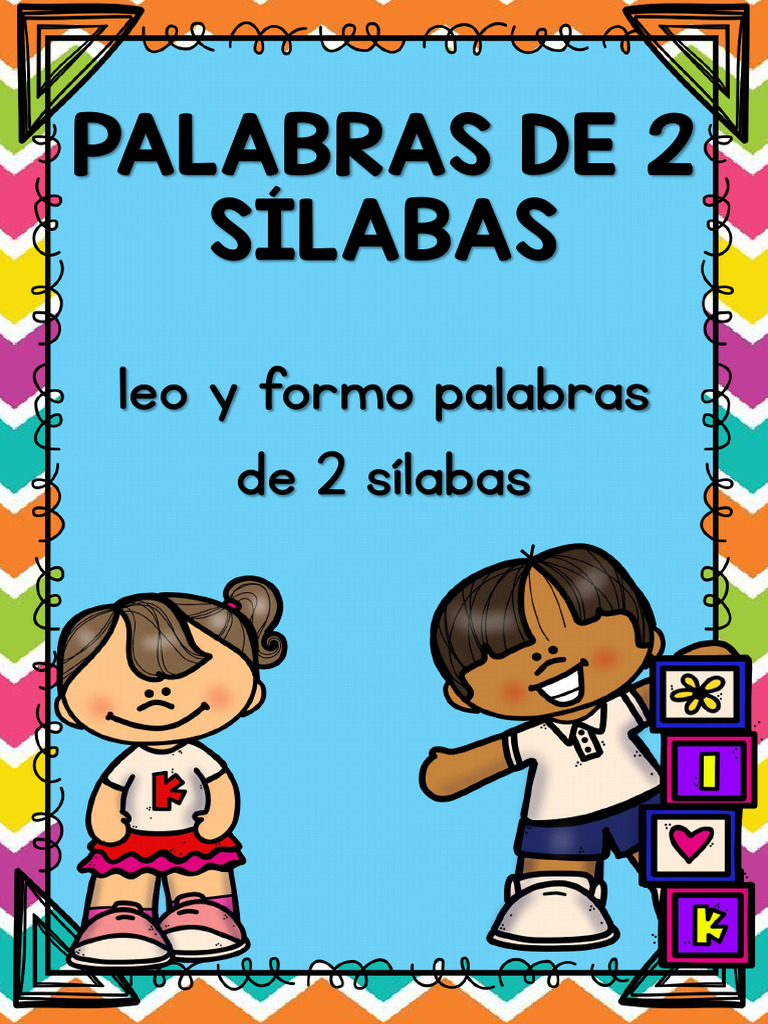 Leo y Formo Palabras de 2 Sílabas PDF | PDF