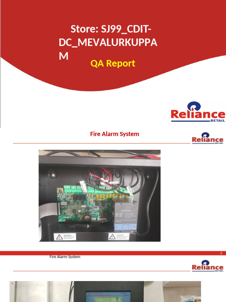 Qa Report Cdit-Dc Sj99 | PDF