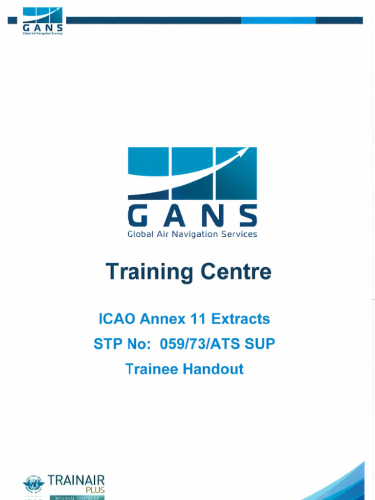 ICAO Annex 11 Extacts v.2 | PDF