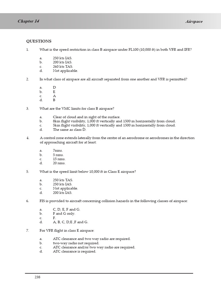 Airspace Question | PDF