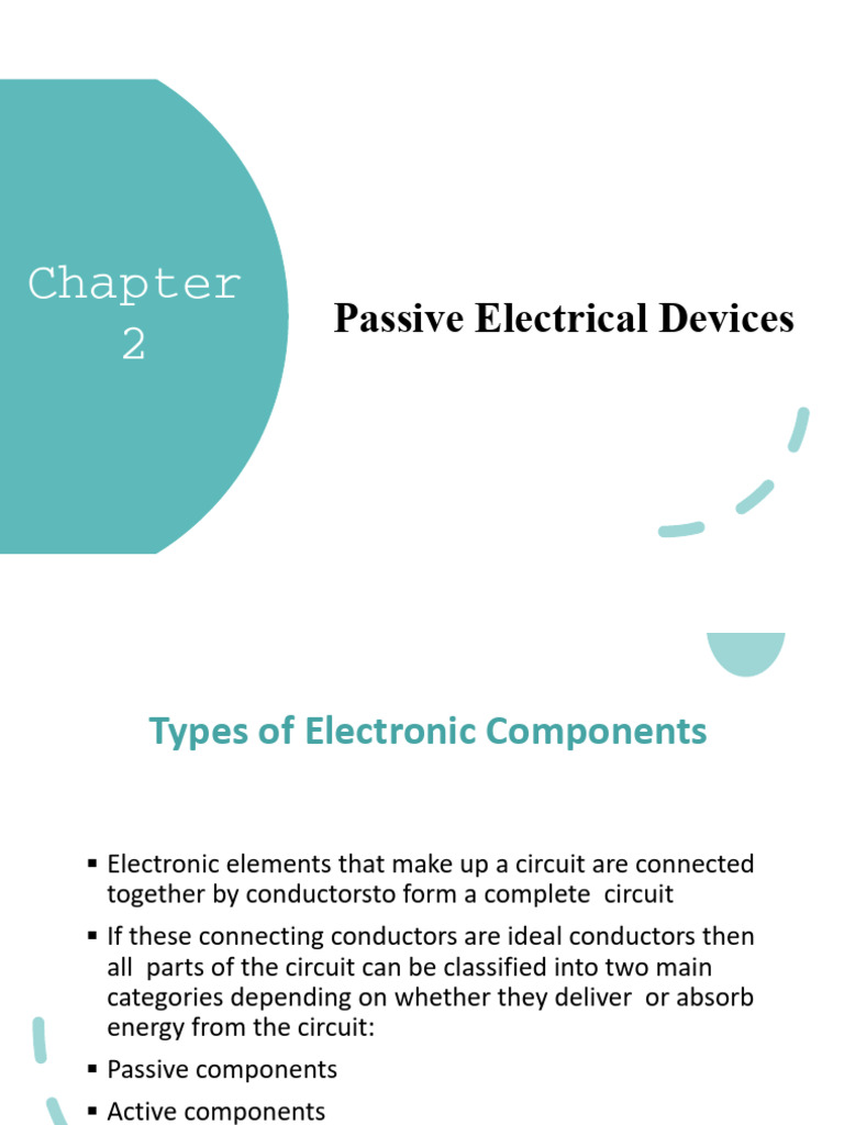 Passive Electrical Devices | PDF