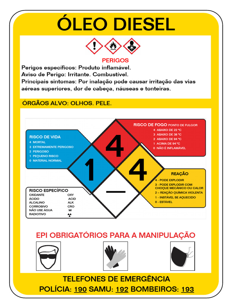 Diagran Hommel - Enerwatt Engenharia - Óleo Diesel | PDF