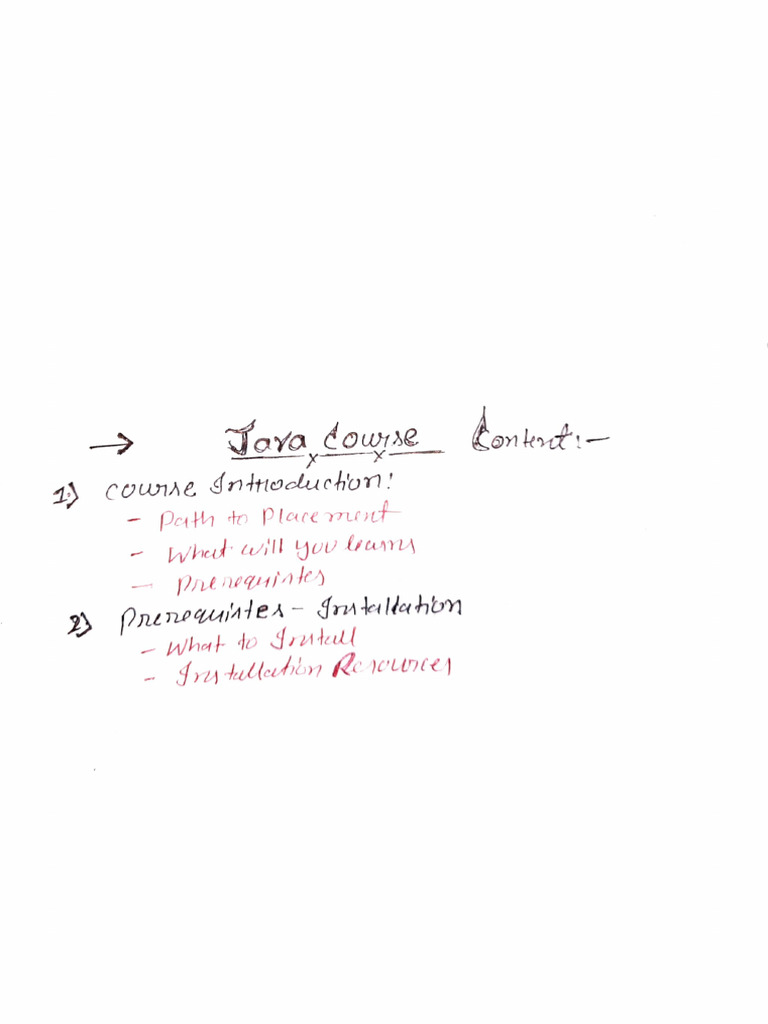 ##My - Java & Dsa Content | PDF