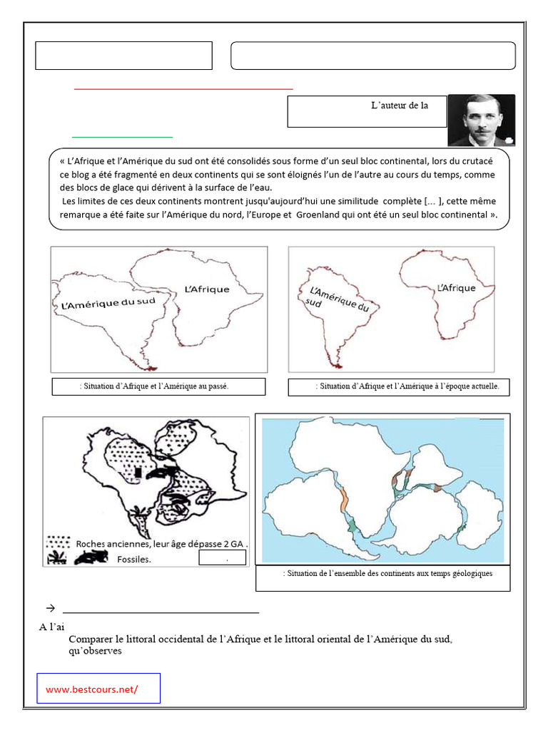 Théorie de La Tectonique Des Plaques | PDF