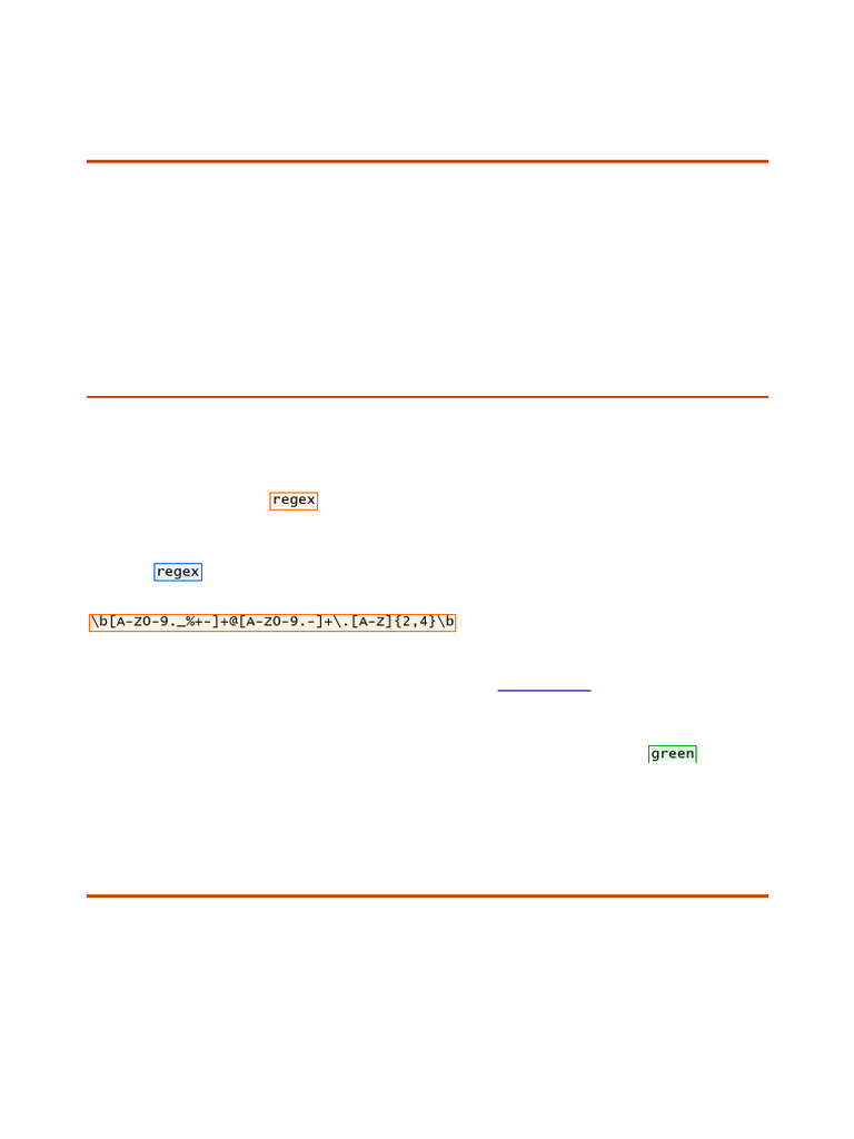 Regular Expression Tutorial | PDF