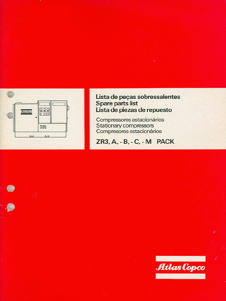 Lista de Peças ZR3 ABC Pack | PDF
