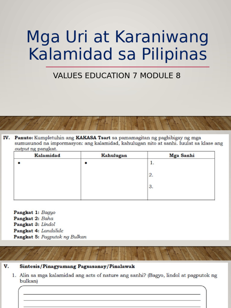 Pangunahing Kalamidad | PDF