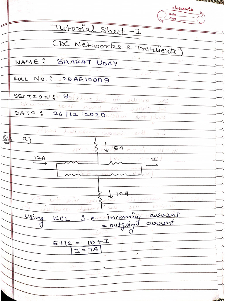 ET Tutorial 1 | PDF
