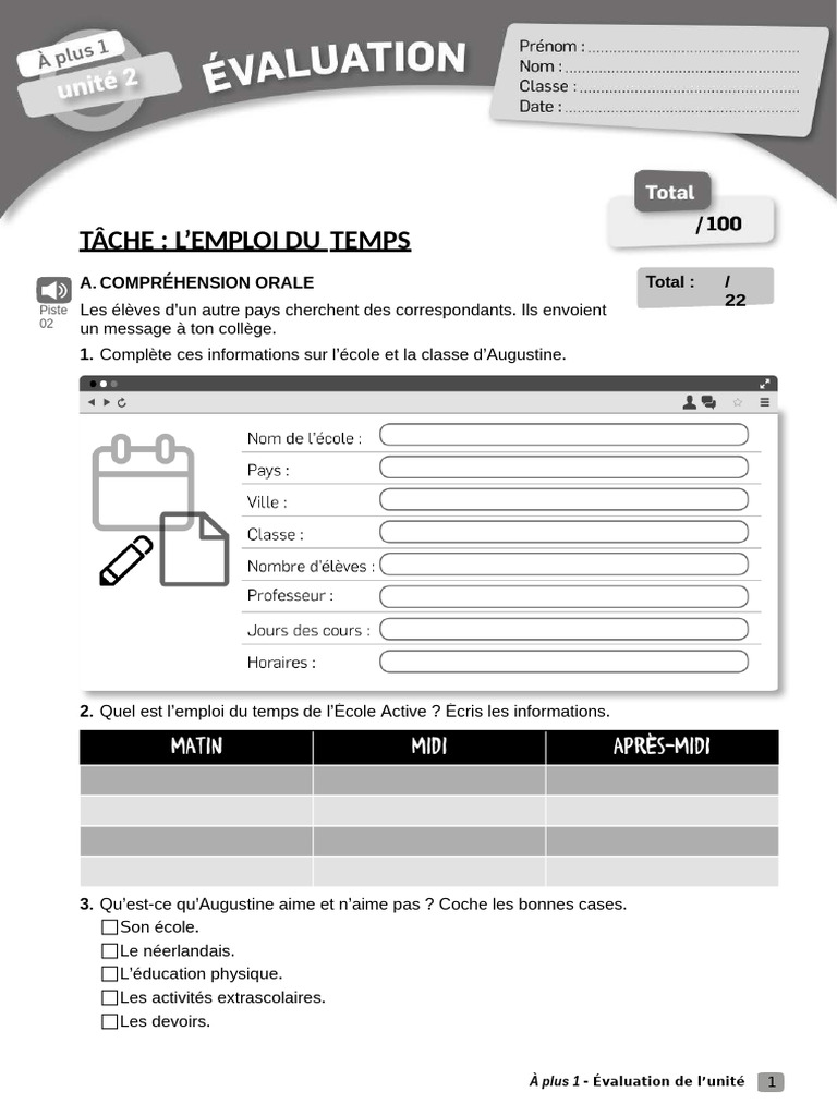 Aplus1 U2 Word | PDF
