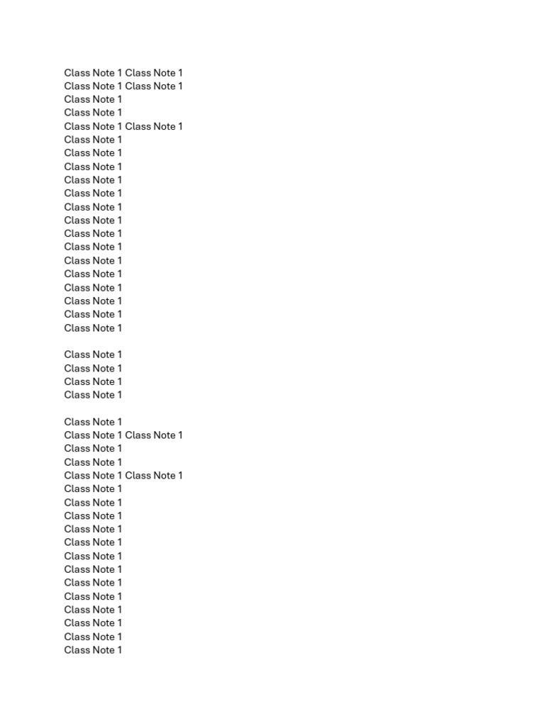 Class Note 3 PDF