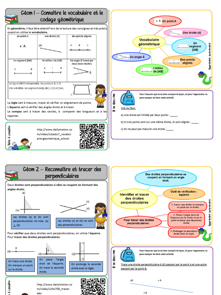 Geometrie Cm1 Blog | PDF